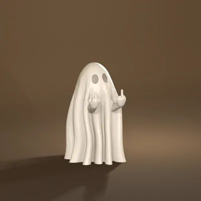Rude ghost by Hold_Ctrl - MakerWorld