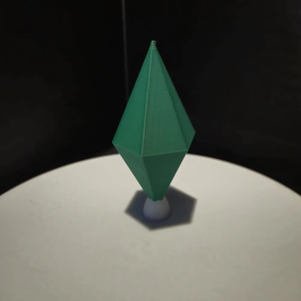Sims Plumbob Statue by Darkmoon2310 MakerWorld: Download Free 3D Models