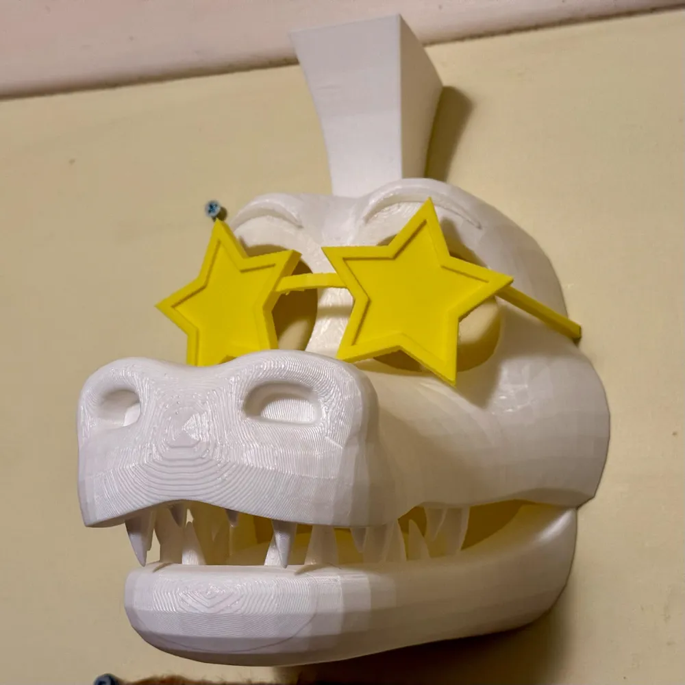 Montgomery Gator Mask - Five Nights at Freddy's - Free 3D Print Model ...