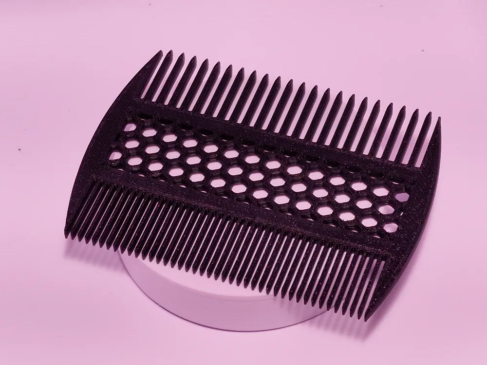 Beard comb - Free 3D Print Model - MakerWorld