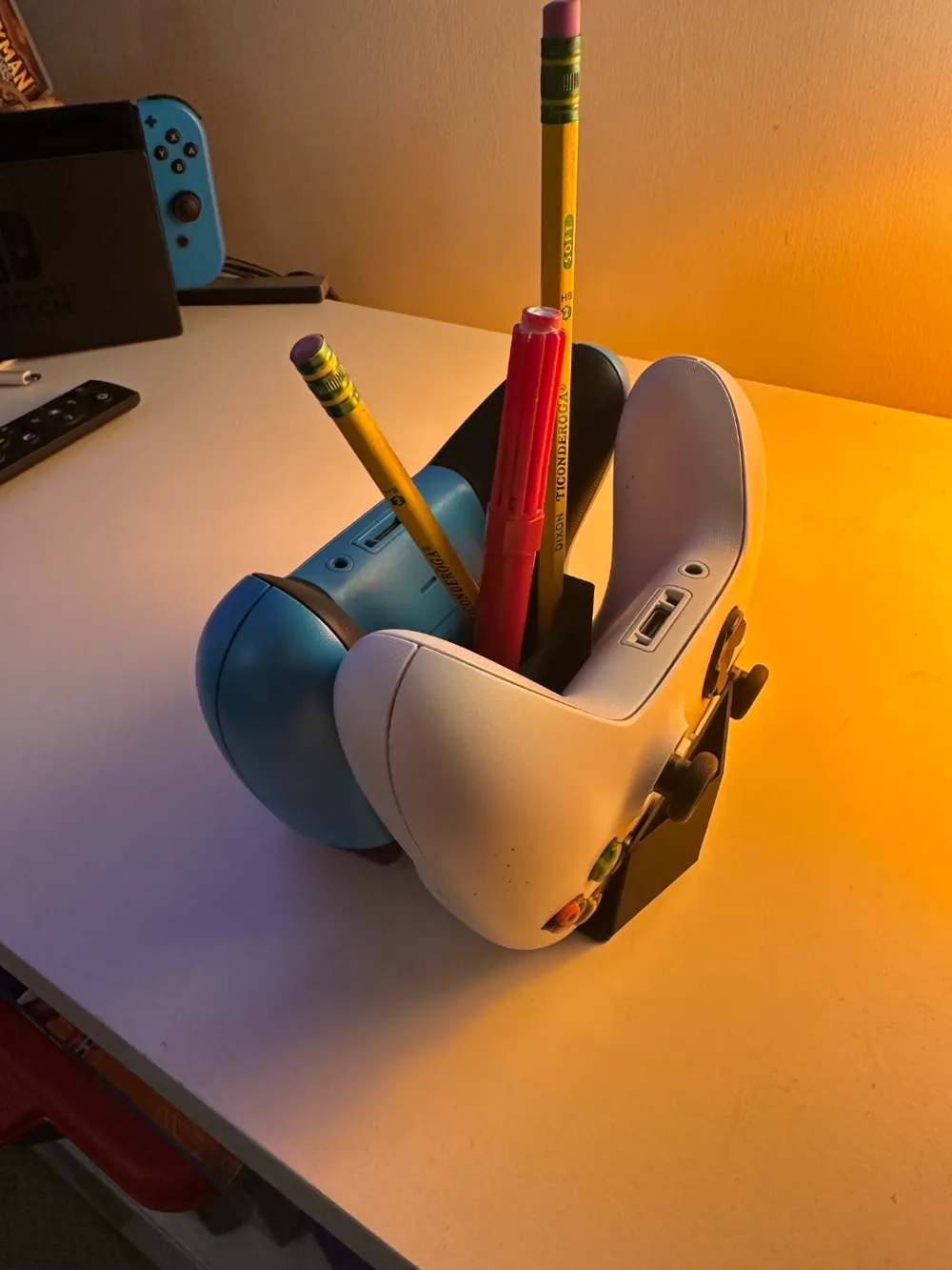 Game Controller/Nintendo switch Organizer by fish guy - MakerWorld