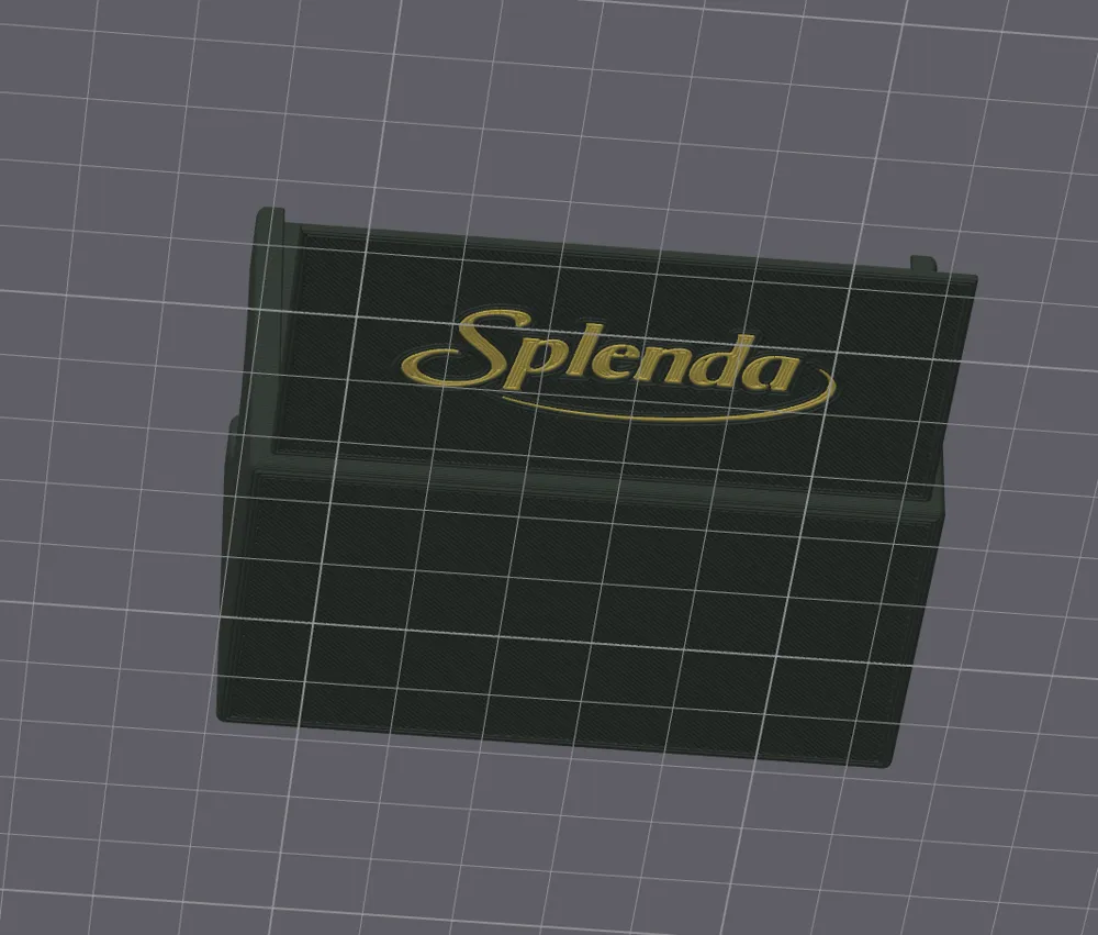Sugar Packet Holder | Splenda Packet Container | Interchangeable Labels ...
