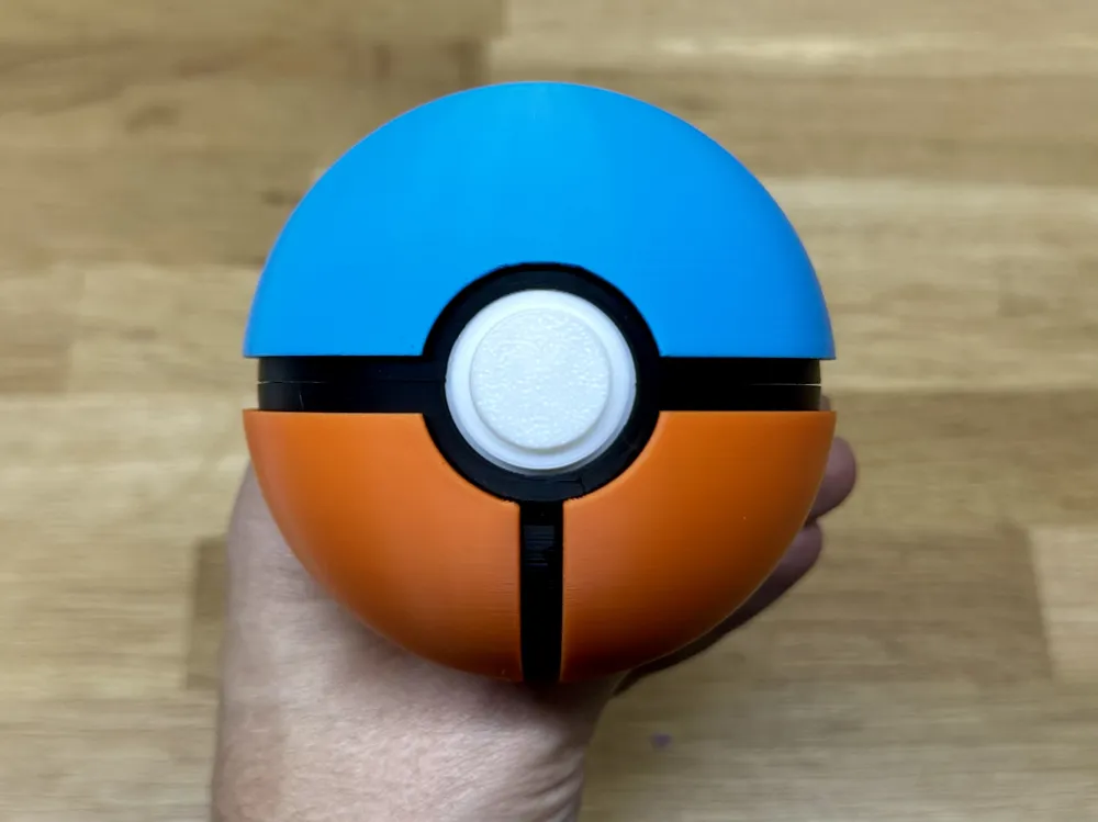 Typing Ball - Pokemon - Pokeball Functional by Torikami MakerWorld: Download Free 3D Models