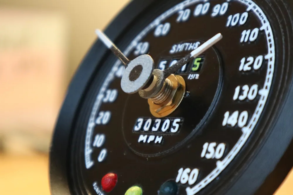 Classic car speedo clock by occultfullelo MakerWorld: Download Free 3D ...