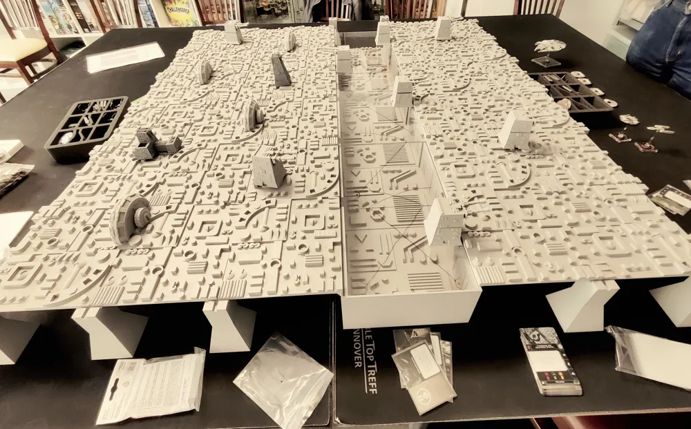 Death Star Trench Run Terrain by Boardgame Tools NGB MakerWorld ...
