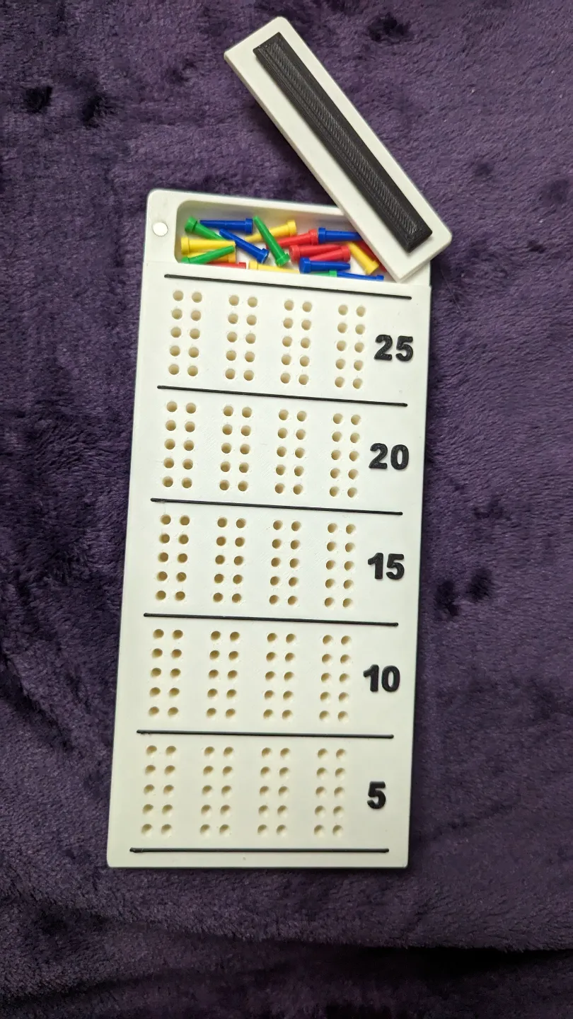 Peg Scoreboard (Cribbage) by HybridOzone - MakerWorld