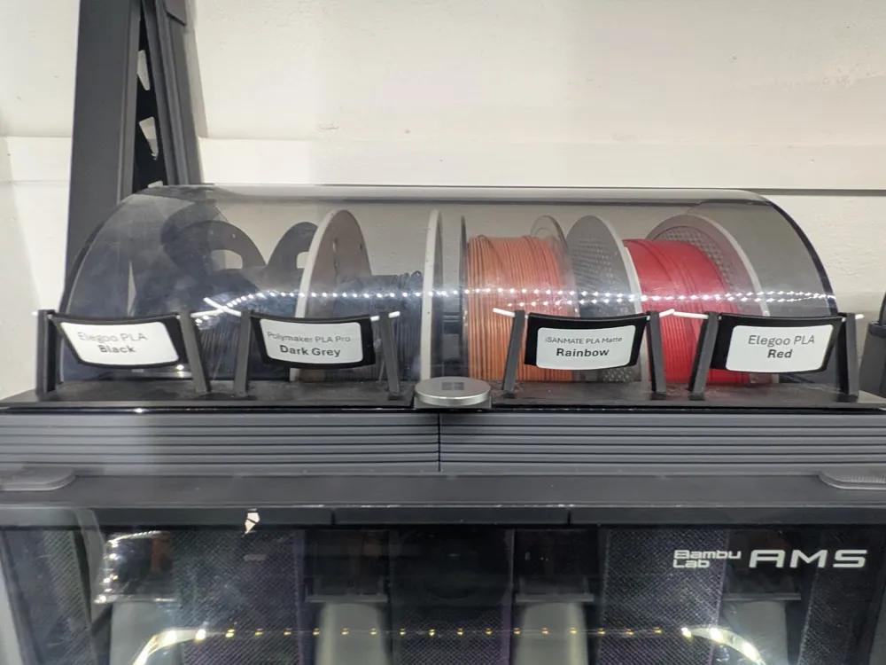 Filament Label AMS Mount by coreykbass - MakerWorld