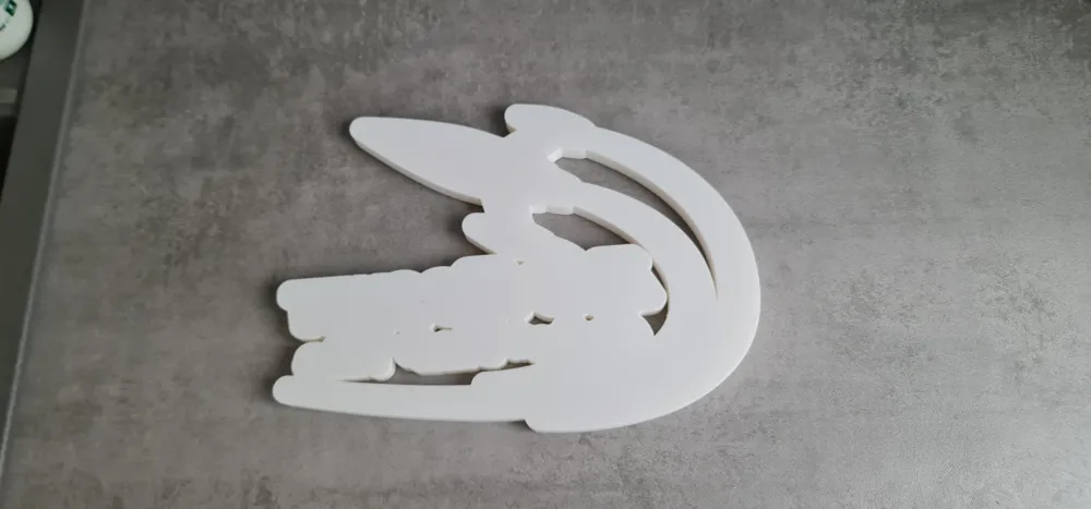 Logo / enseigne Red Rocket Fallout - Modèle d'Impression 3D Gratuit ...