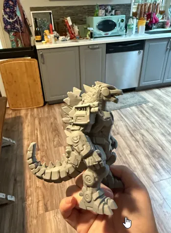Mecha GODZILLA - Free 3D Print Model - MakerWorld