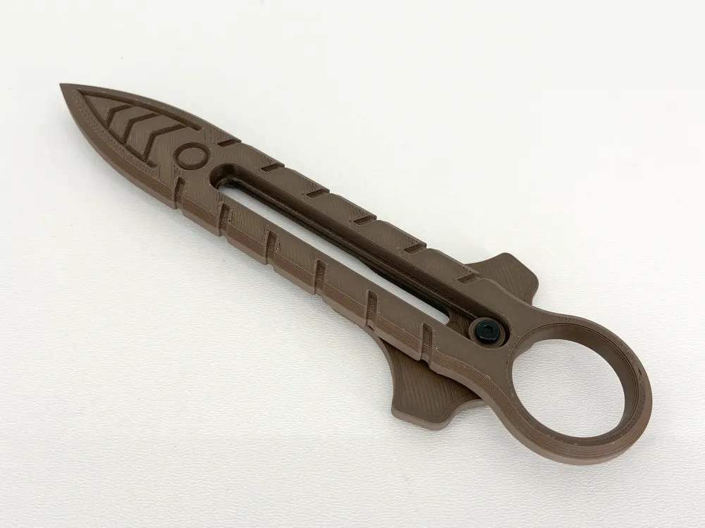 Sliding dagger - Free 3D Print Model - MakerWorld