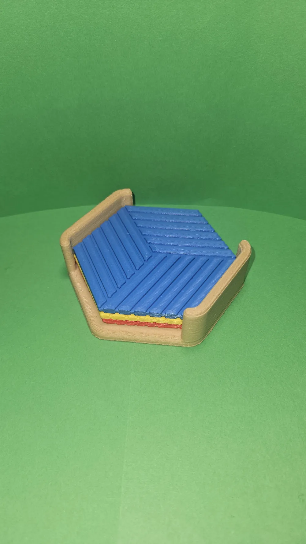 Geometric Coaster Set - Free 3D Print Model - MakerWorld