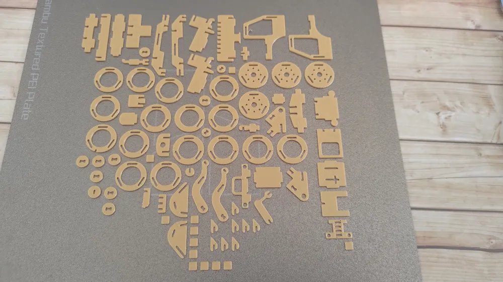 3D puzzle Bulldozer by Antonín Ušelík MakerWorld: Download Free 3D Models