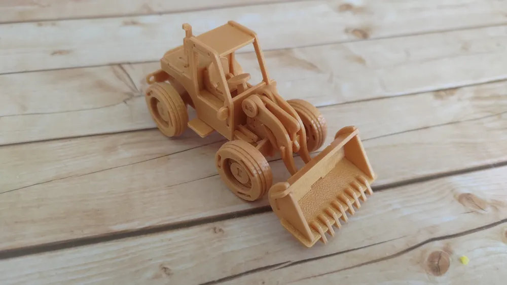 3D puzzle Bulldozer by Antonín Ušelík MakerWorld: Download Free 3D Models