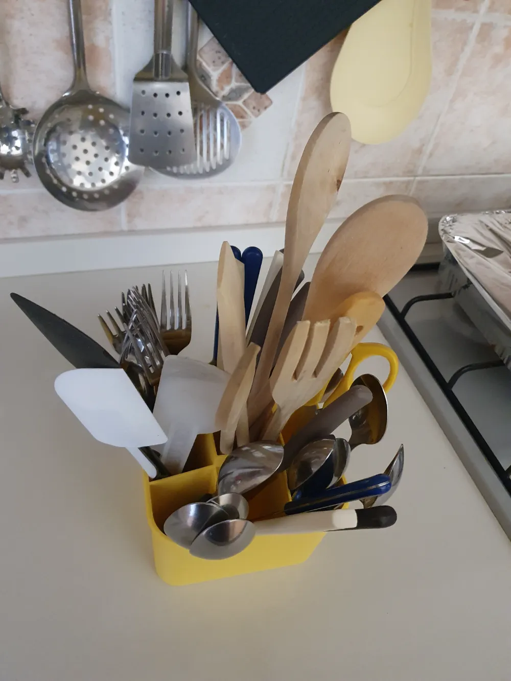 Cutlery holder. Porta posate. by andrea1qaz - MakerWorld