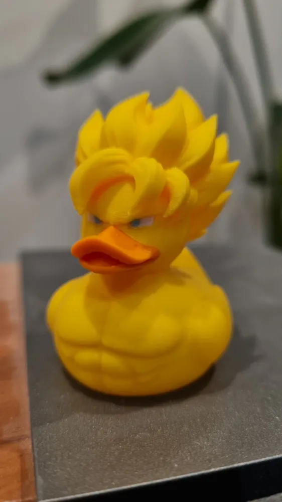 Son Goku Duck, Dragon Ball Duck, Cruise Jeep Duck - Free 3D Print Model ...