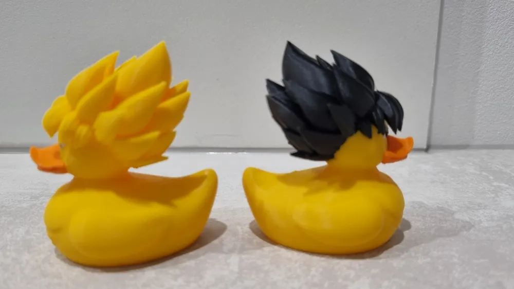 Son Goku Duck, Dragon Ball Duck, Cruise Jeep Duck - Free 3D Print Model ...