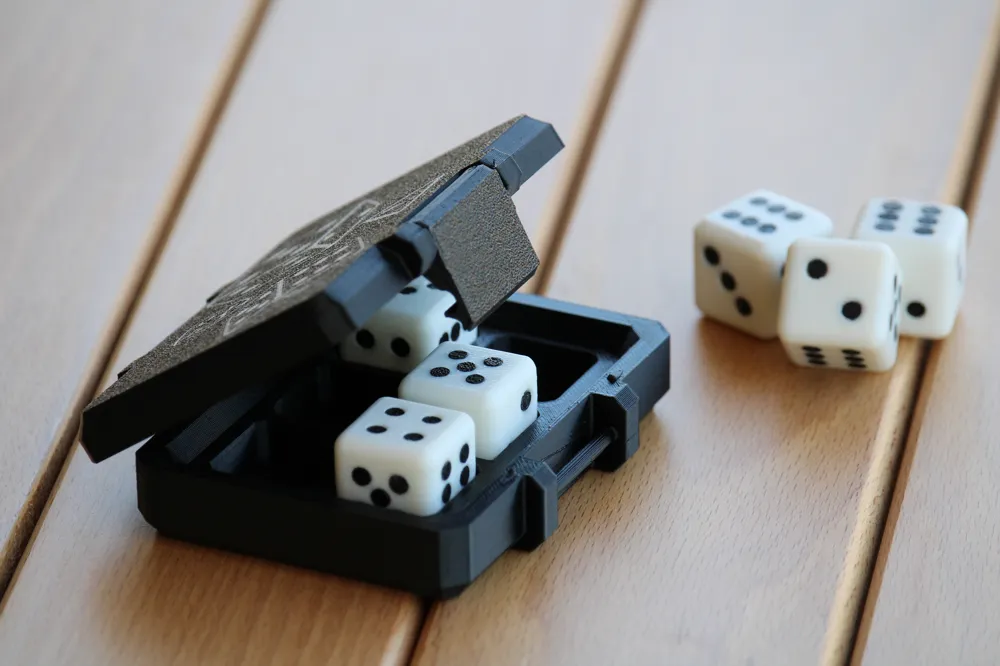 Loaded Dice Set with Box - Free 3D Print Model - MakerWorld