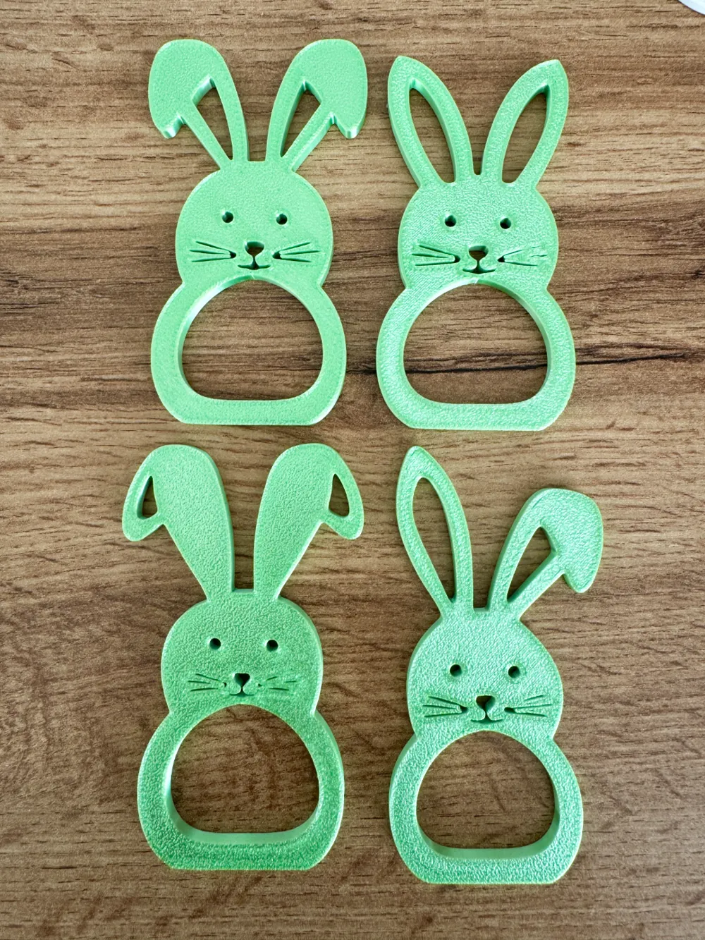 Easter Bunnies Bunny on Napkins by DesignCraft3D - MakerWorld