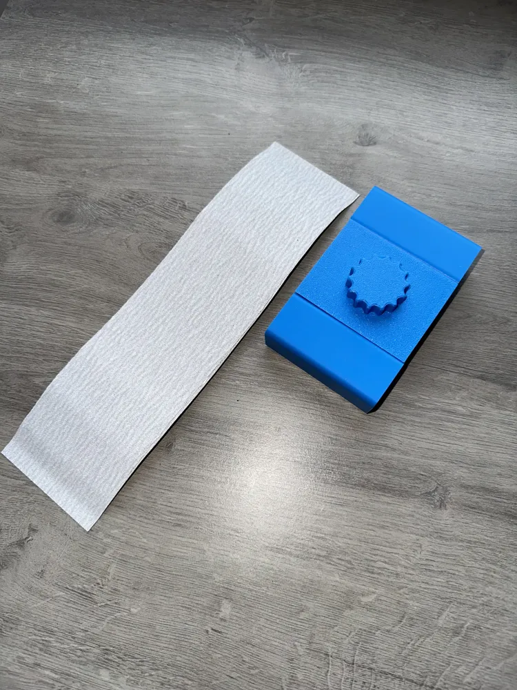 Bloque de lijado grande con abrazadera de tornillo (75x125mm) - Modelo ...