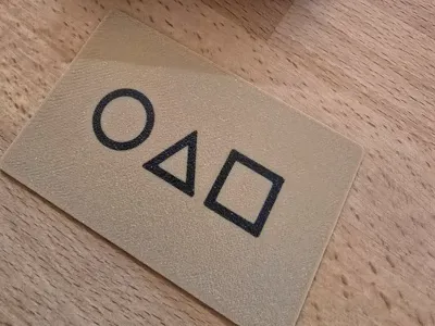 Squid Game Invitation Card by 3DJupp - MakerWorld