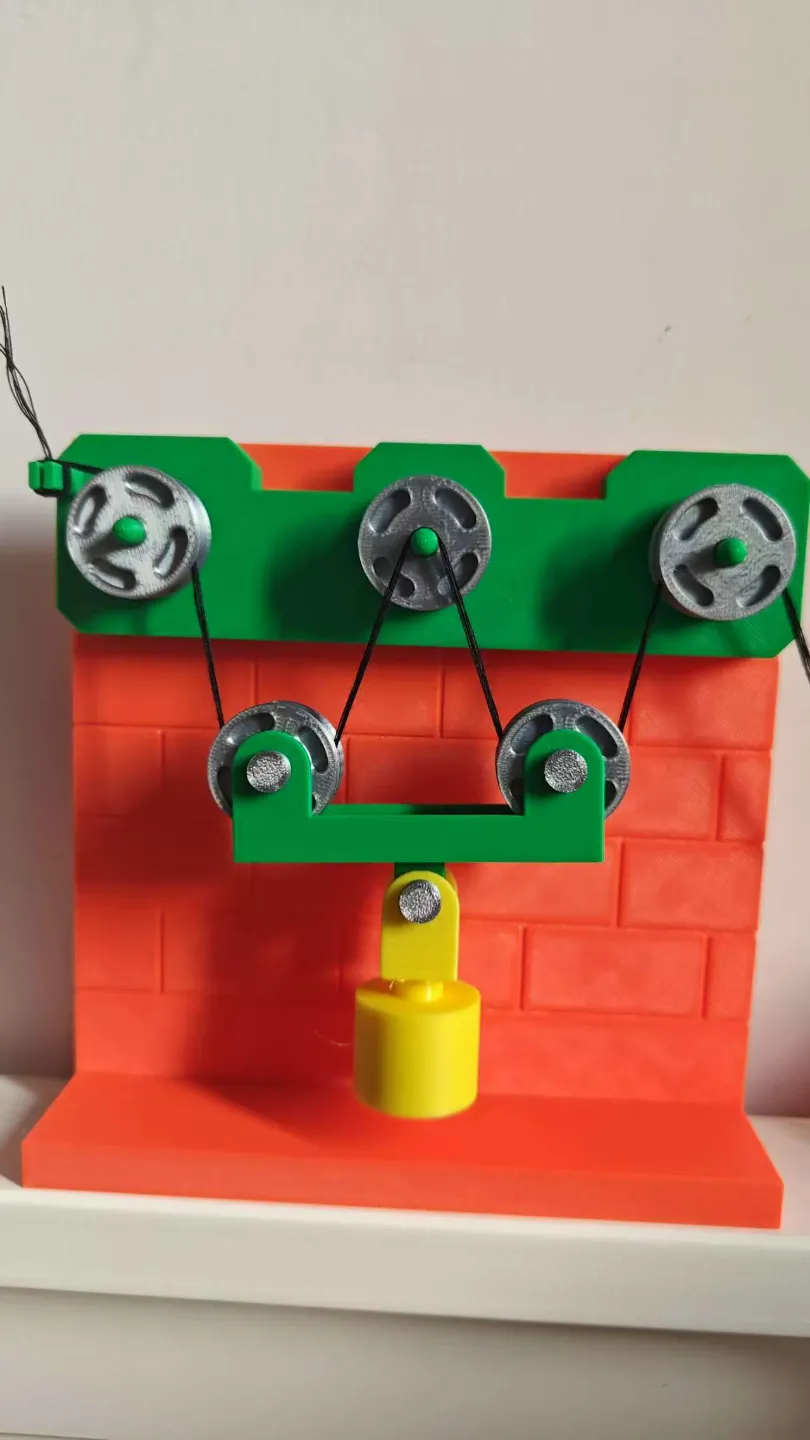 pulley Wheel teaching component - Free 3D Print Model - MakerWorld