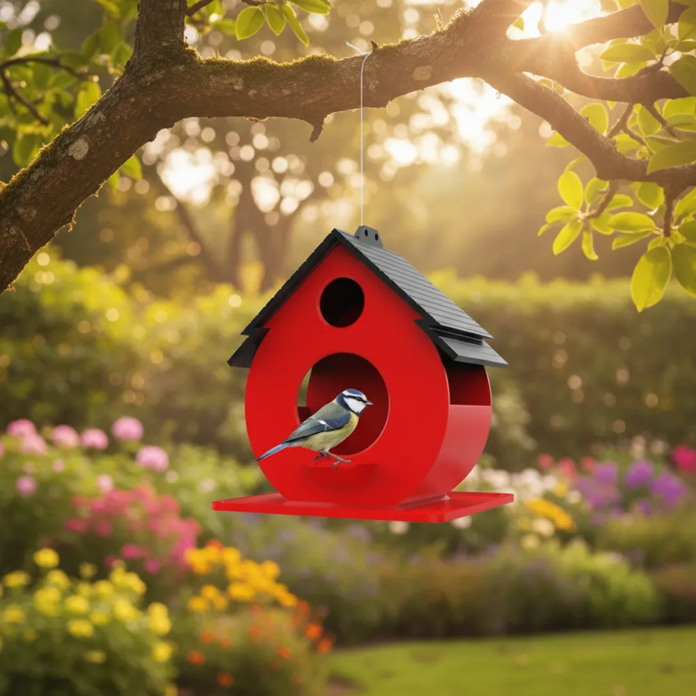 The "Portal" Modern Birdhouse (Multi-Color Design) - Free 3D Print ...