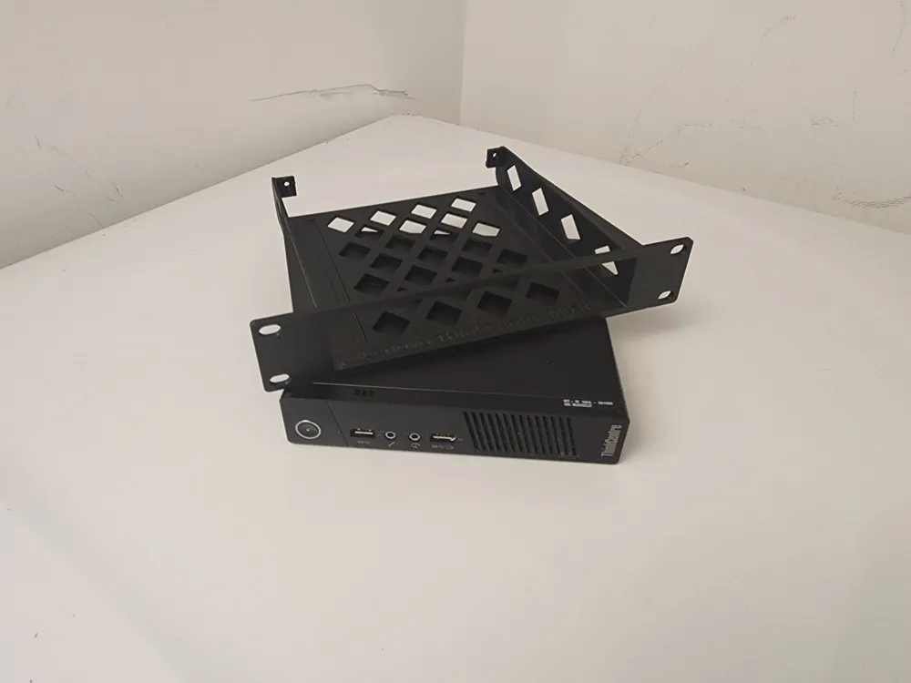 Lenovo ThinkCentre M93p 10-inch rack-mount by DW-2 MakerWorld: Download ...