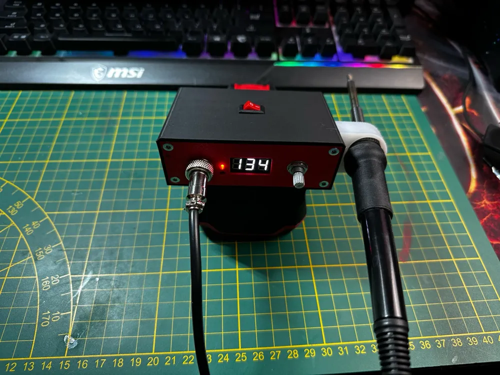 Soldering Station T12 Parkside Battery DIY by KształtoMania MakerWorld: Download Free 3D Models