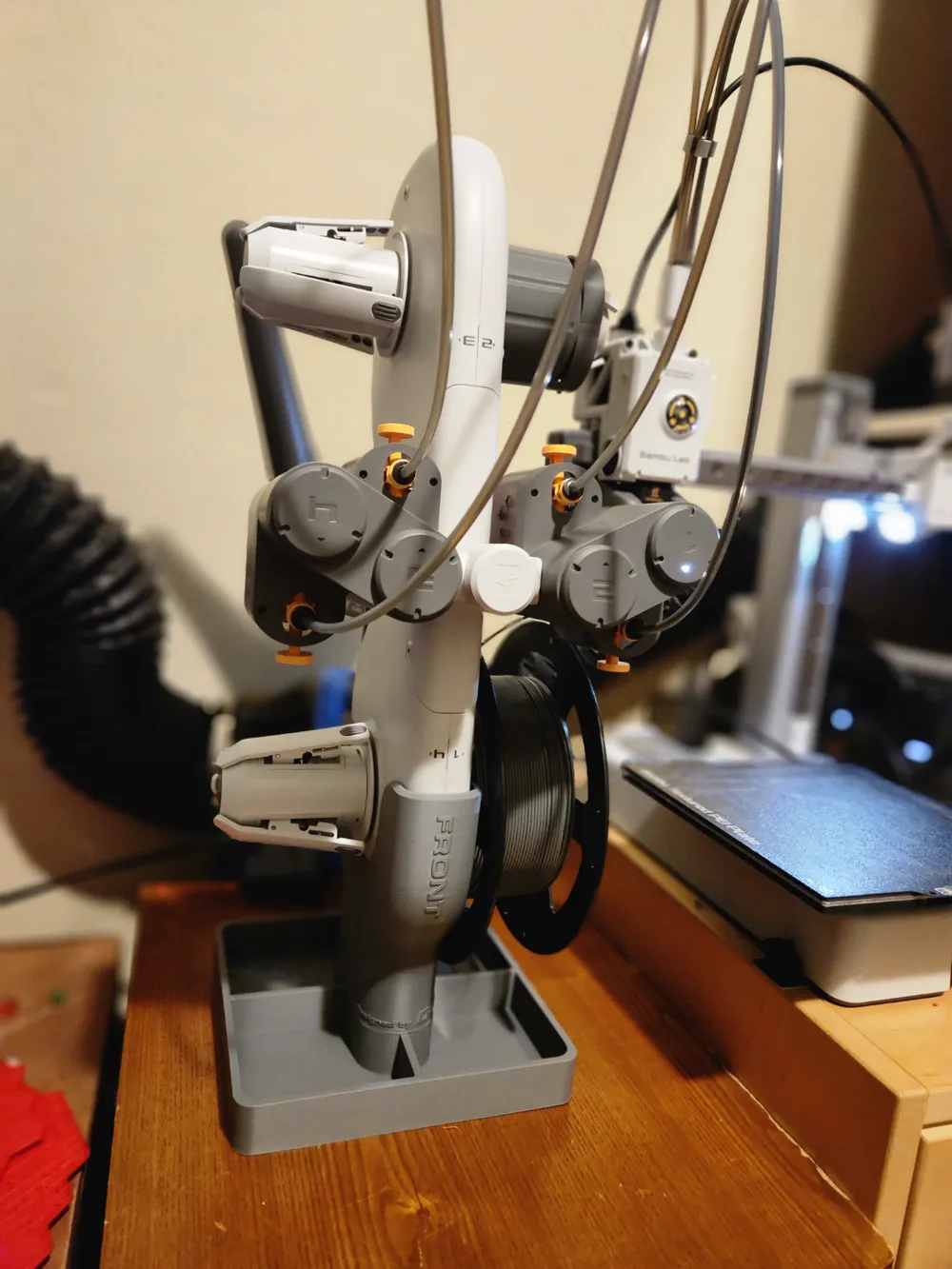 A1 Mini - AMS Lite Vert Stand / Tray - Low Height Remix Remixed by ...