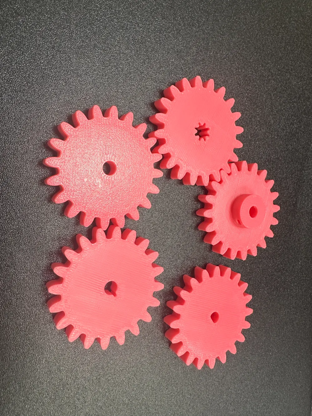 Parametric Spur Gear Generator (Multi-Hole types) Remixed by @YTStudio ...