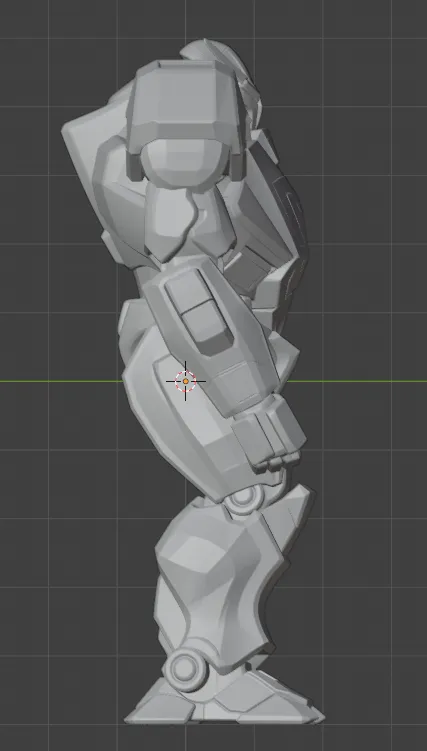 Mecha Man Dispatch Final Armor - Free 3D Print Model - MakerWorld