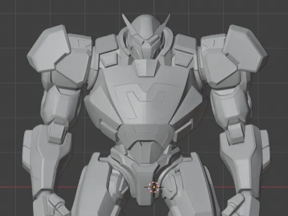 Mecha Man Dispatch Final Armor - Free 3D Print Model - MakerWorld