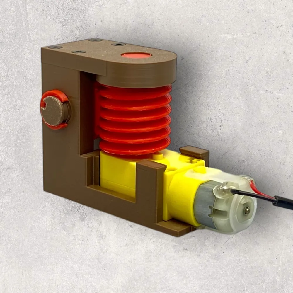 20 to 1 Reduction Gear for the Bambu TT Motor - Free 3D Print Model ...