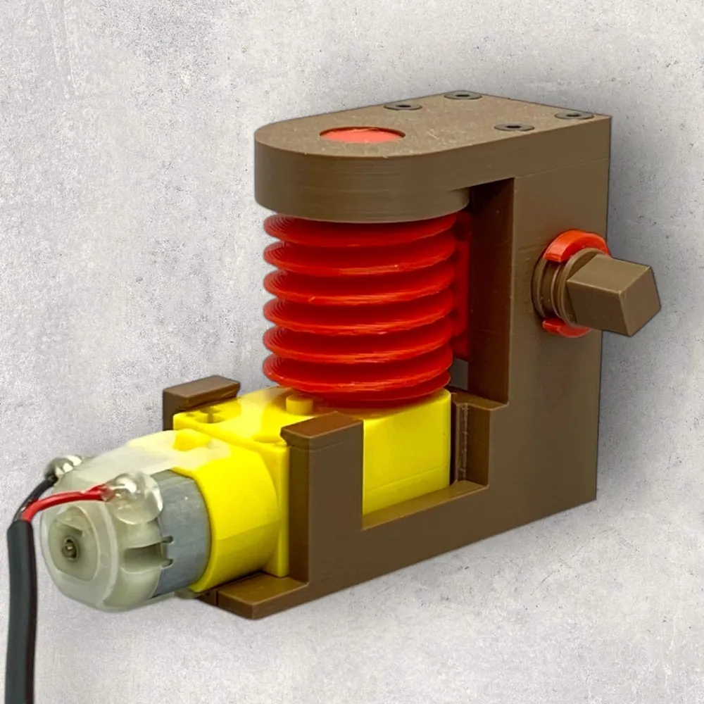 20 to 1 Reduction Gear for the Bambu TT Motor - Free 3D Print Model ...