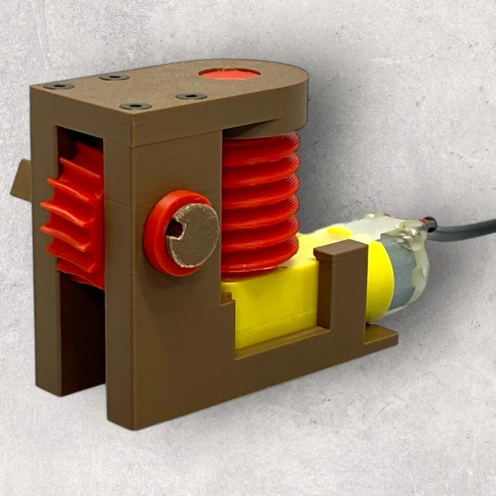 20 to 1 Reduction Gear for the Bambu TT Motor - Free 3D Print Model ...