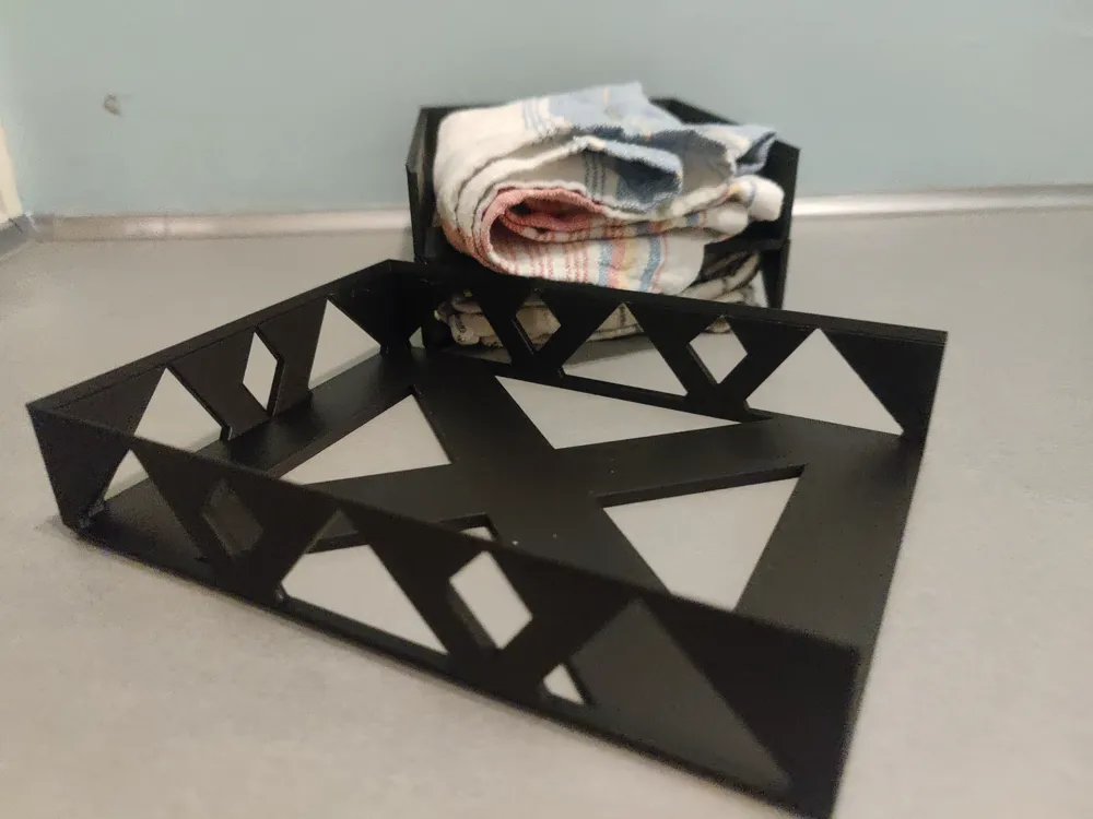 Stackable kitchen rag holder by gazdags - MakerWorld