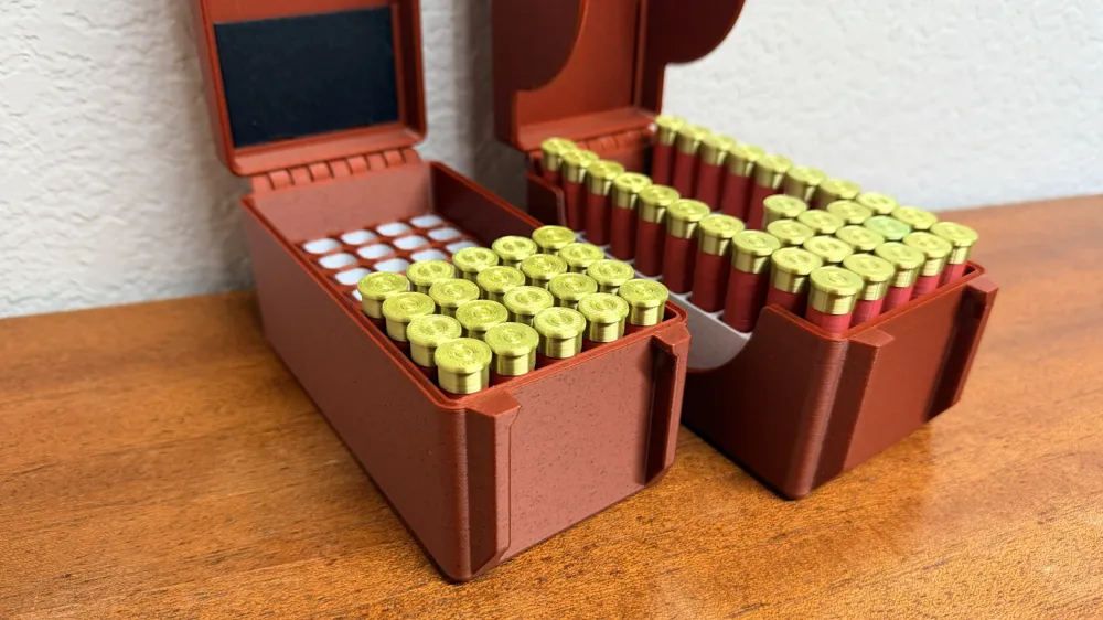 Snaplock 410 Gauge Ammo Box + Expanding Tray - Free 3D Print Model ...