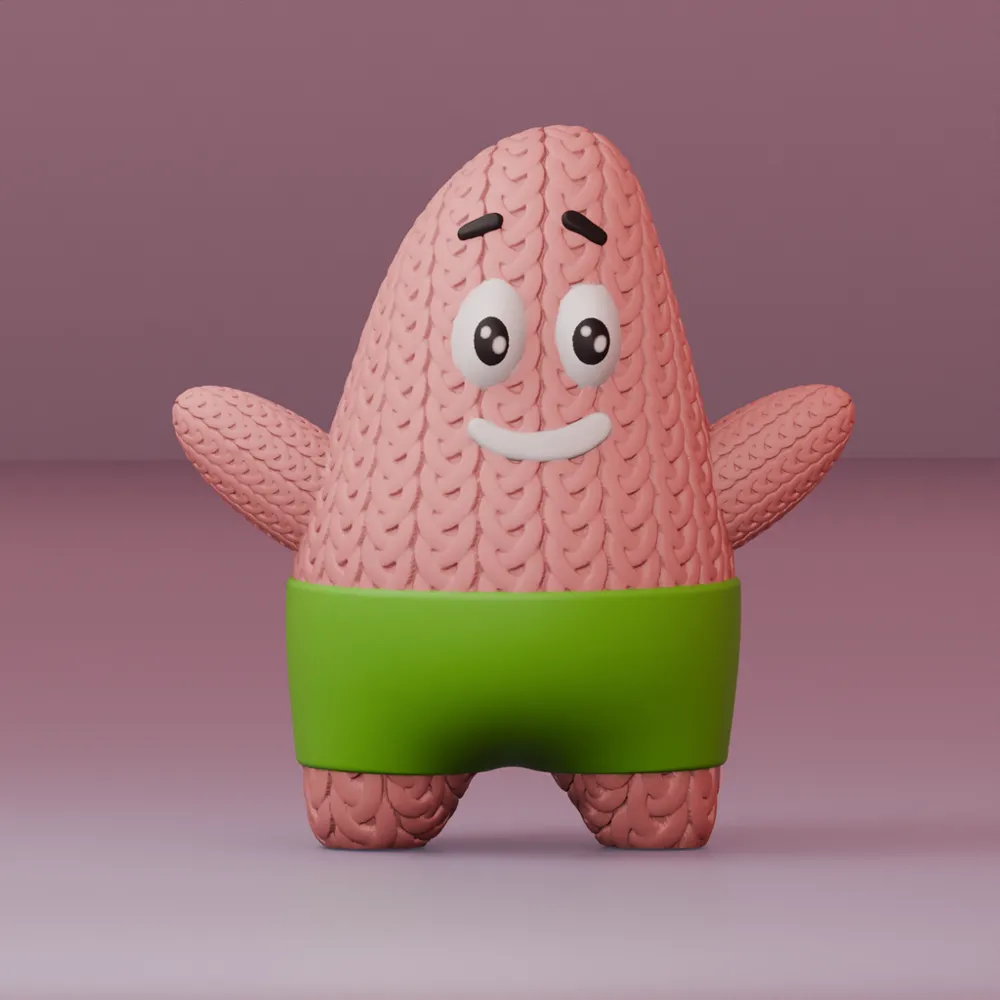knitted patrick by mrbox - MakerWorld