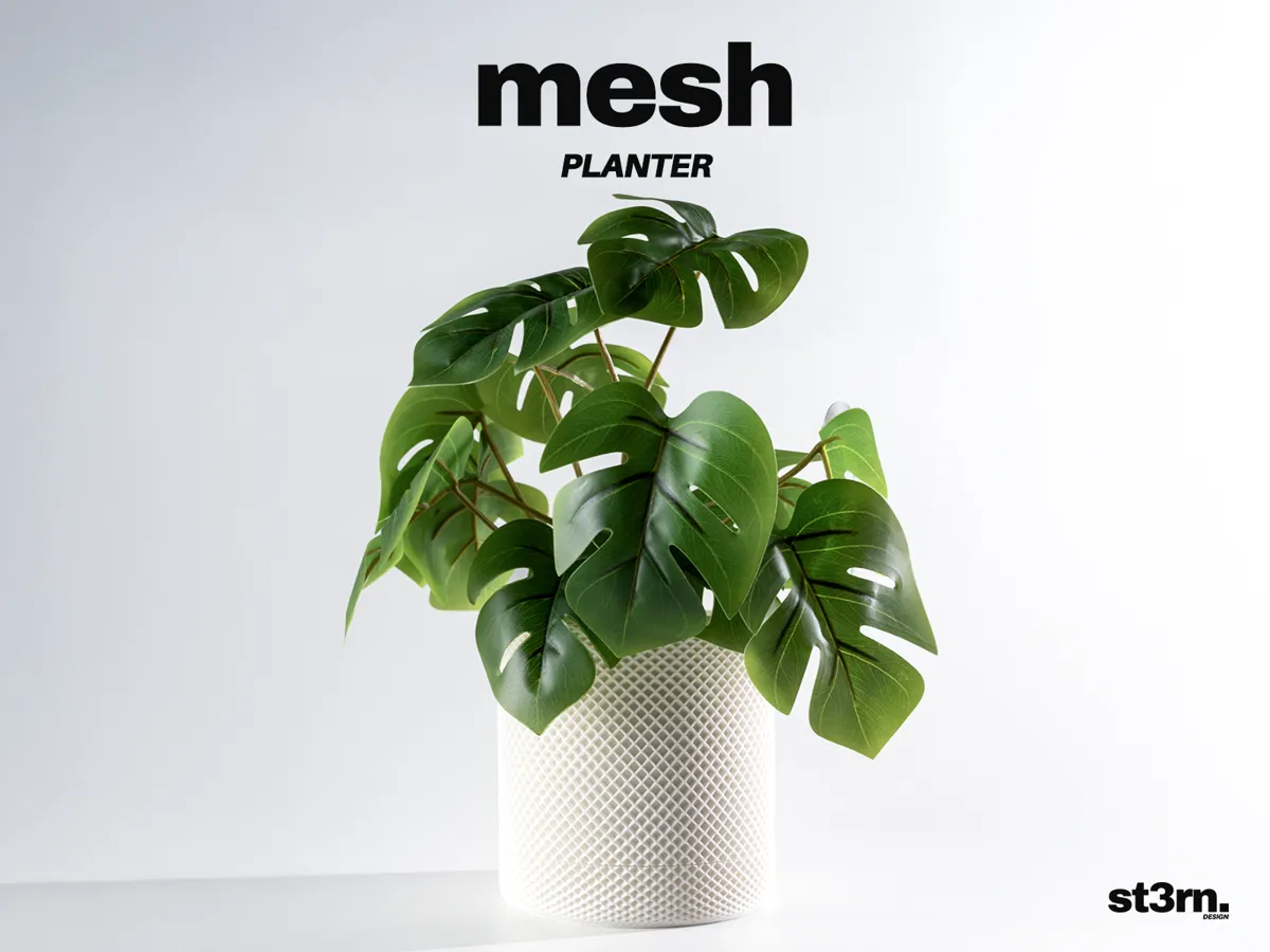 Mesh ⬝ Planter by St3rn Design MakerWorld: Download Free 3D Models