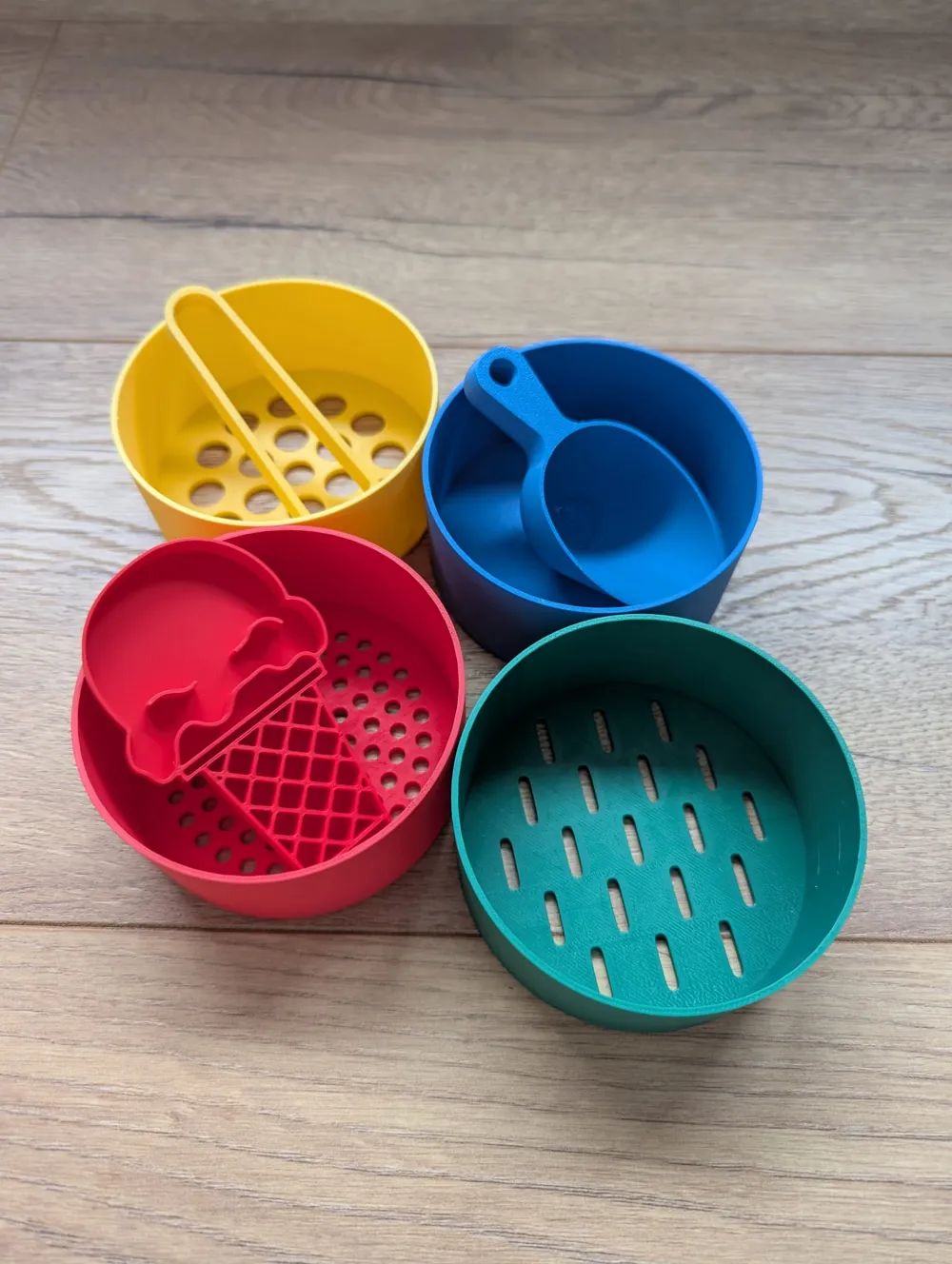 Kids Montessori Sifter Set - Free 3D Print Model - MakerWorld
