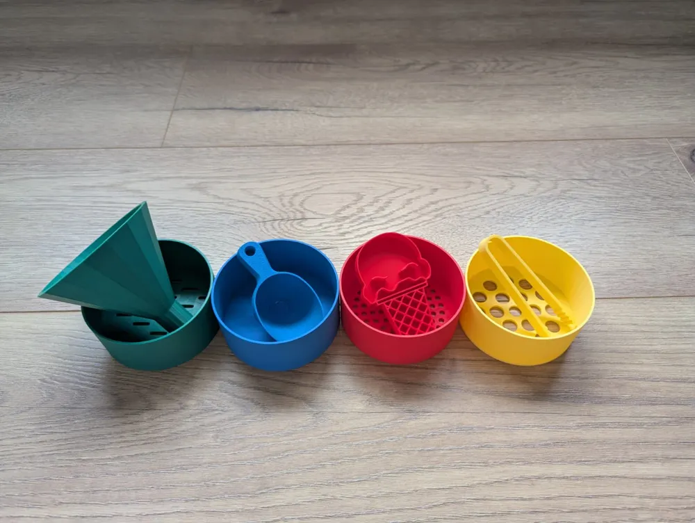 Kids Montessori Sifter Set - Free 3D Print Model - MakerWorld