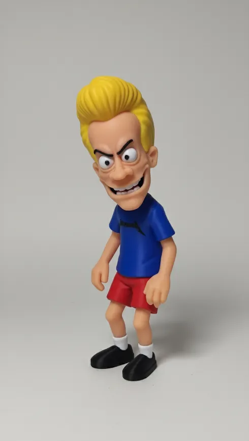 Beavis – Cartoon Figurine (20 cm) by Pennywise MakerWorld: Download ...