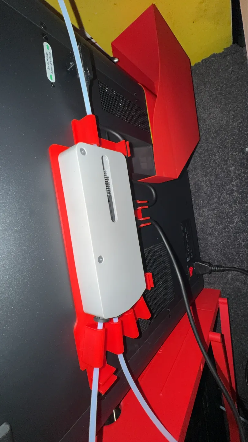 AMS Hub Cable Management(Mount w original 2 holes) Remixed by JayNadz MakerWorld: Download Free ...