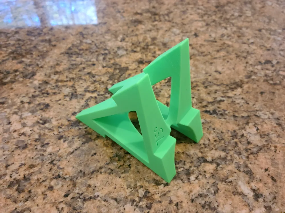 Triangular Phone Stand by Mike_C - MakerWorld