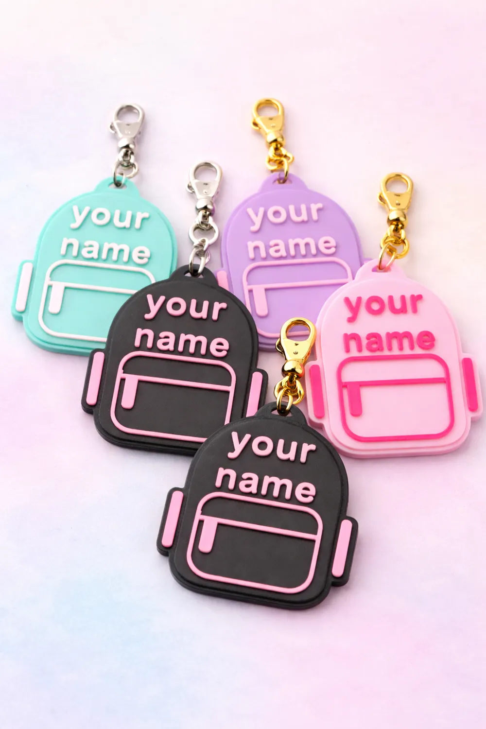 Personalized Backpack Keychains - Free 3D Print Model - MakerWorld