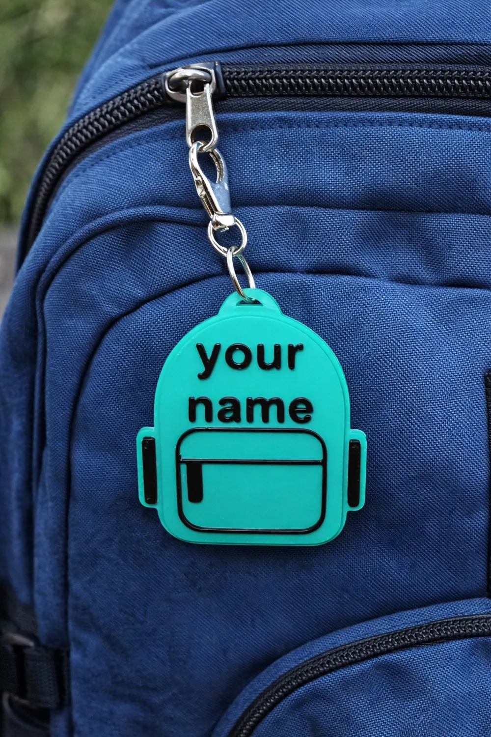 Personalized Backpack Keychains - Free 3D Print Model - MakerWorld