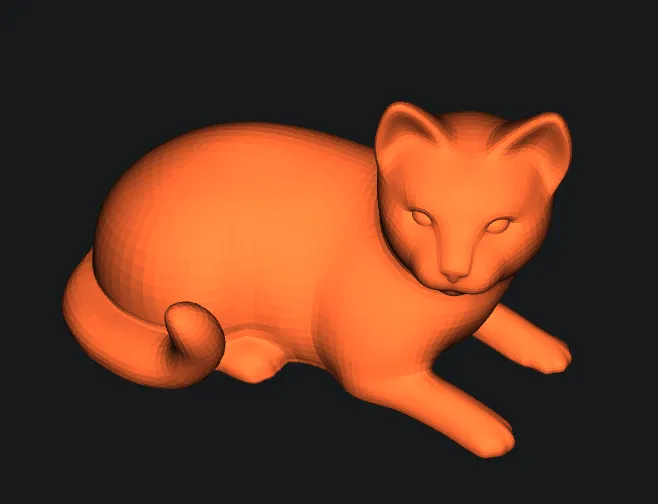 Cat 3D Print - Lying Down by 3D Print Concepts - MakerWorld