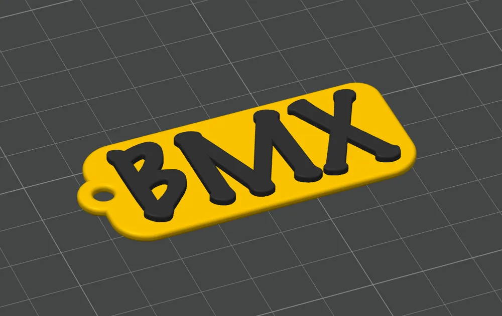 BMX Keychain - Free 3D Print Model - MakerWorld