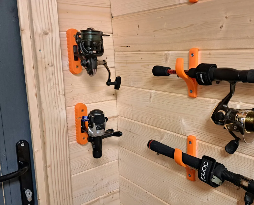 Fishing Reel Holder - Free 3D Print Model - MakerWorld