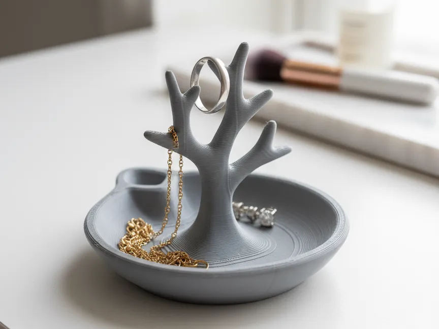 Jewelry Tree Stand by Evicka MakerWorld: Download Free 3D Models